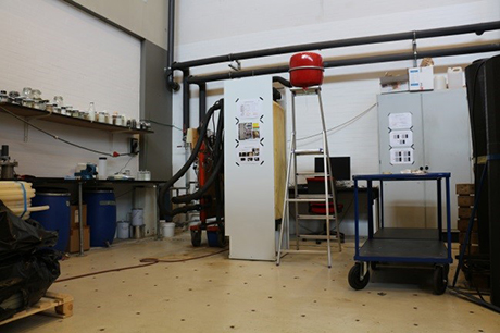 Heat storage test facility - Forside